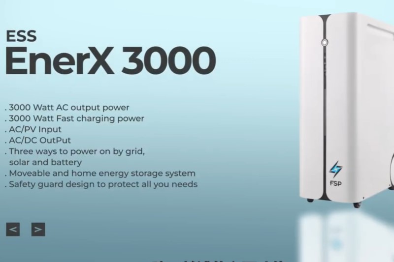 全漢企業 FSP 推出 LightUp 系列太陽能逆變器 和 EnerX 3000 儲能系統 - 3C News 資訊網